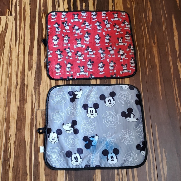 Disney | Kitchen | Disney Mickey Mouse Drying Mats Red And Gray | Poshmark